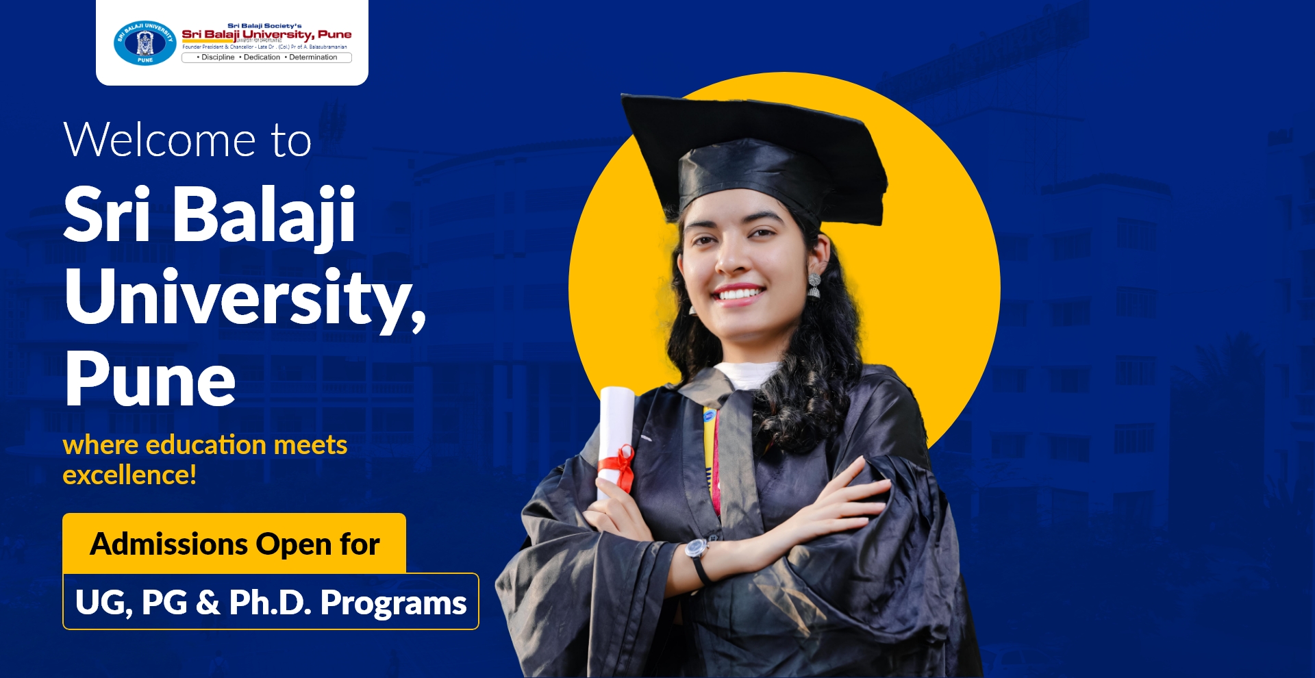 Sri Balaji University Pune Admissions 2024